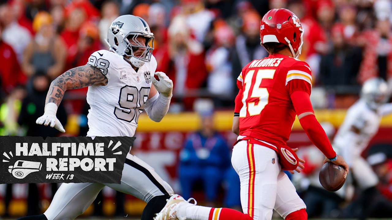 Halftime Report: Raiders keep it close in defensive battle with Chiefs Halftime Report: Raiders keep it close in defensive battle with Chiefs