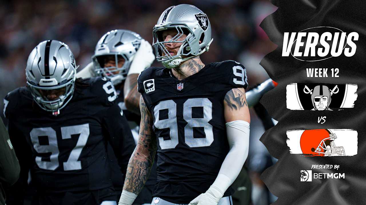 Versus: Raiders, Browns both have dynamic pass rushers that can wreck ...