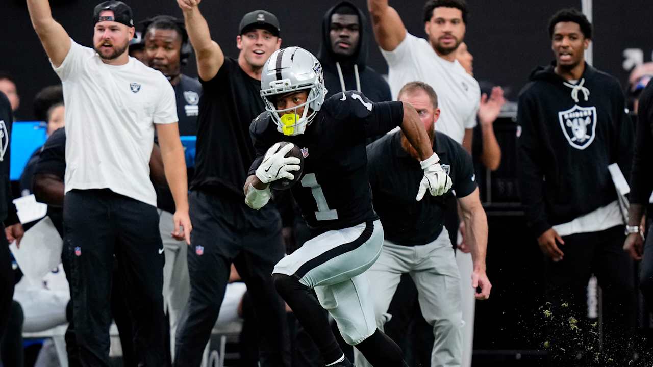 Raiders 2025 Week 6 Highlights vs. Tennessee Titans | Tre Tucker ...