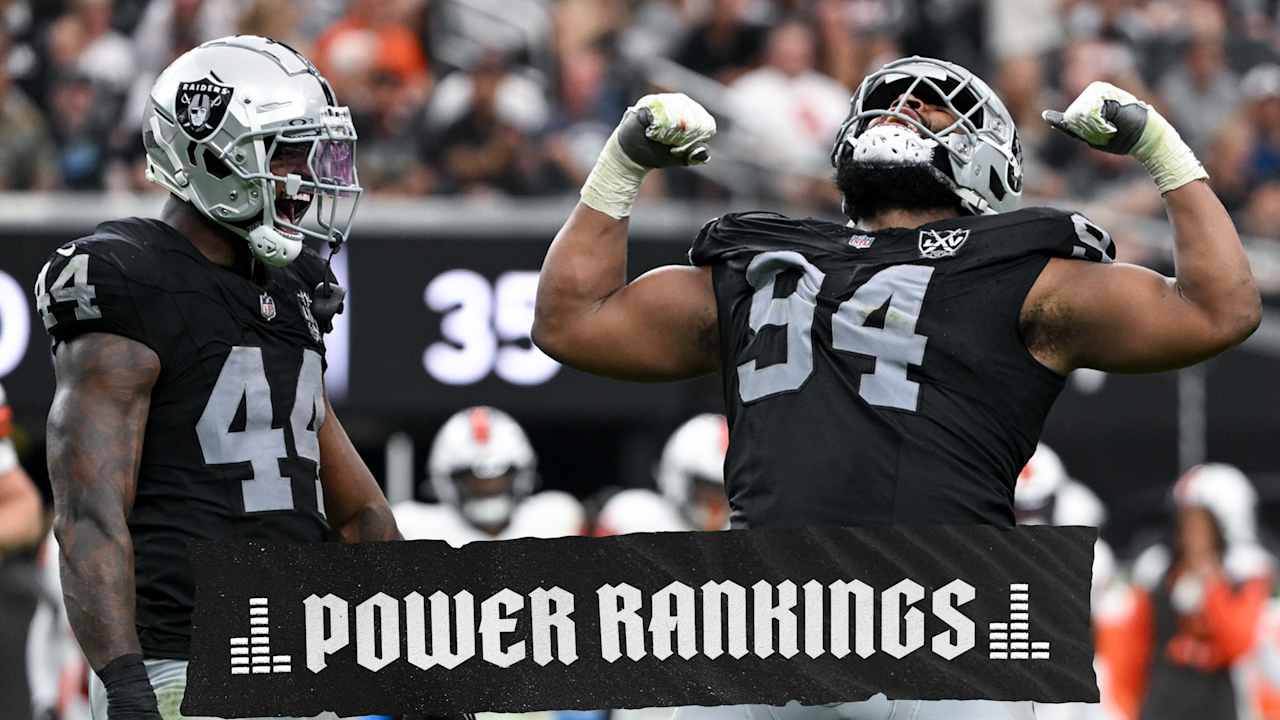 Power Rankings: Where do the Raiders stand after win over Browns?