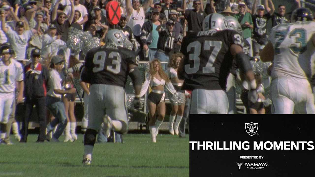 Jerry Ball 66-yard pick-six vs. Jaguars in 1996 | Thrilling Moments ...