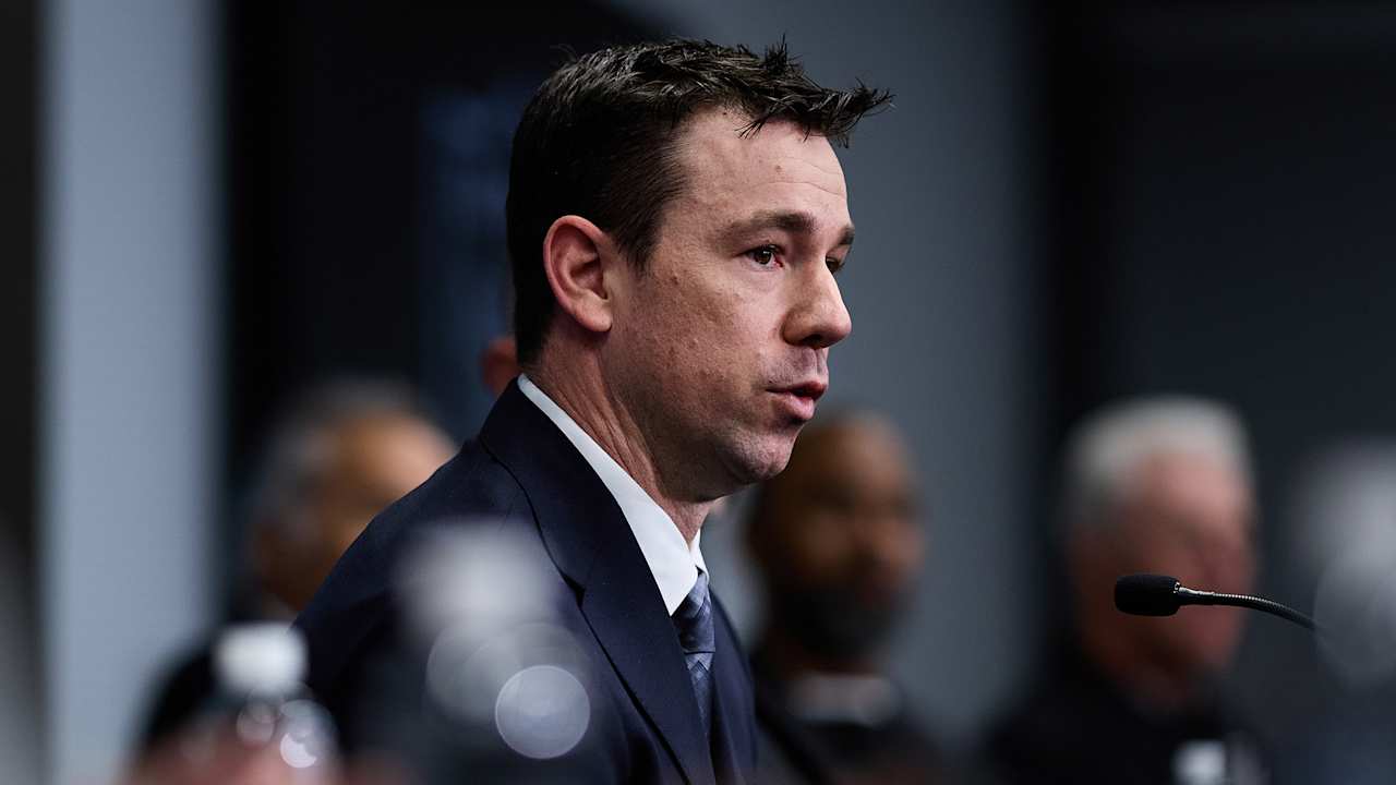 Head Coach Klint Kubiak addresses the media | 2026 NFL Offseason ...