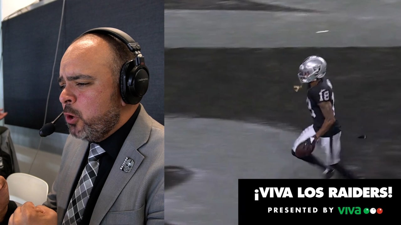 Primera intercepción de Jones con los Raiders es histórica | Viva Los ...