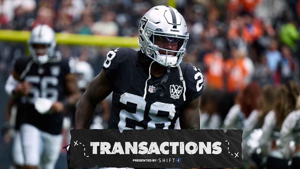 Raiders sign RB Sincere McCormick to active roster