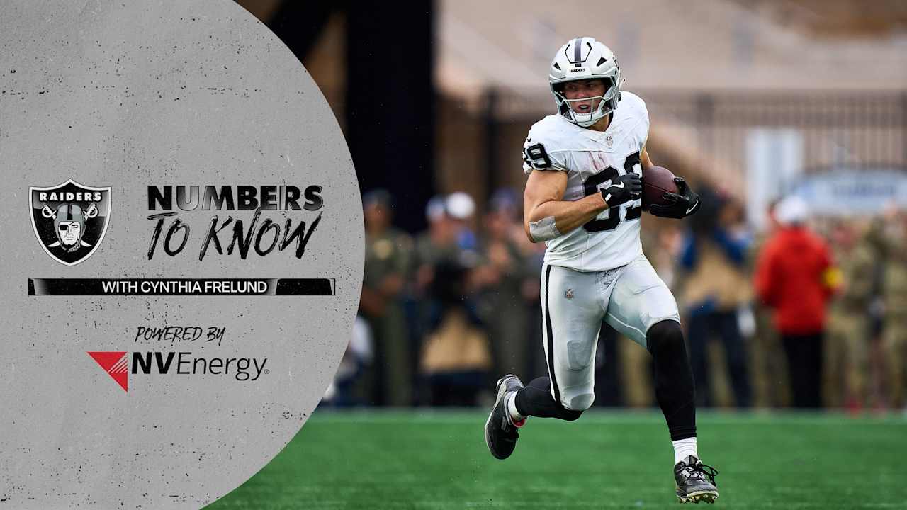 All the numbers to know for Raiders-Chargers Week 2 | Cynthia Frelund ...