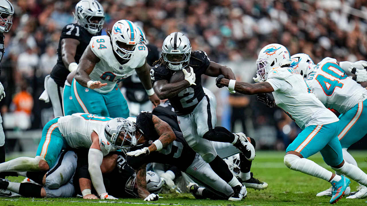 Raiders 2026 Week 1 Highlights Vs Miami Dolphins Ashton Jeanty