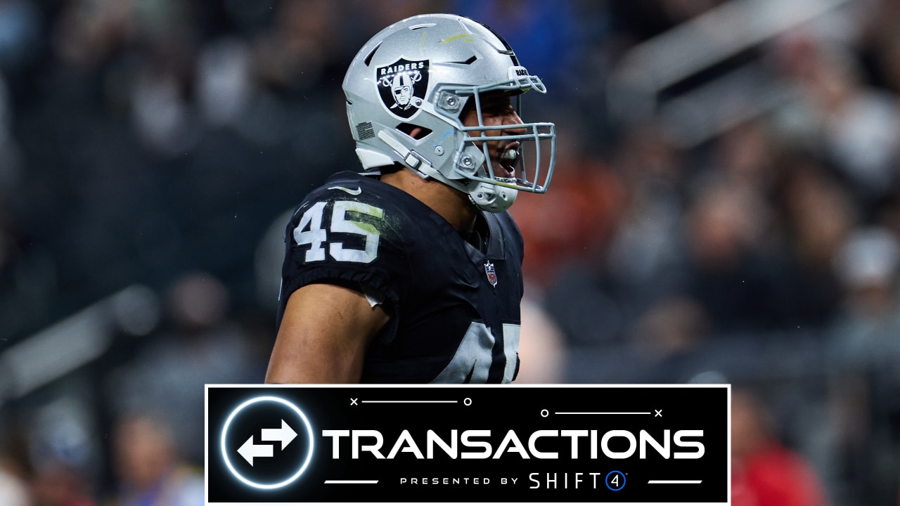 Raiders sign FB Jakob Johnson to the active roster