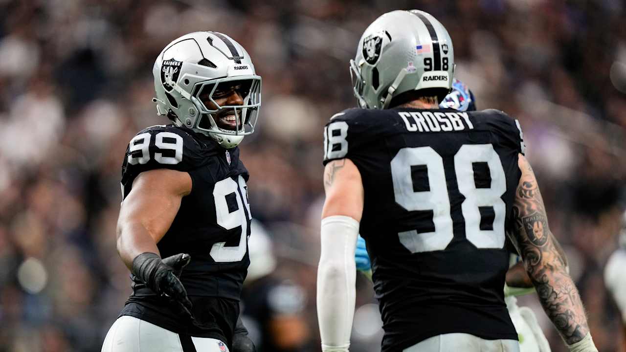 Raiders 2025 Week 6 Highlights vs. Tennessee Titans | Raiders defense recovers Cam Ward's fumble ...