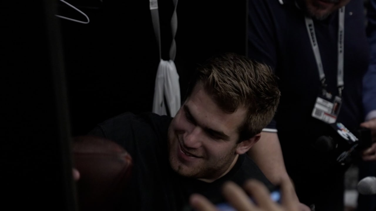 Michael Mayer on his first NFL touchdown and the win over the Jets ...