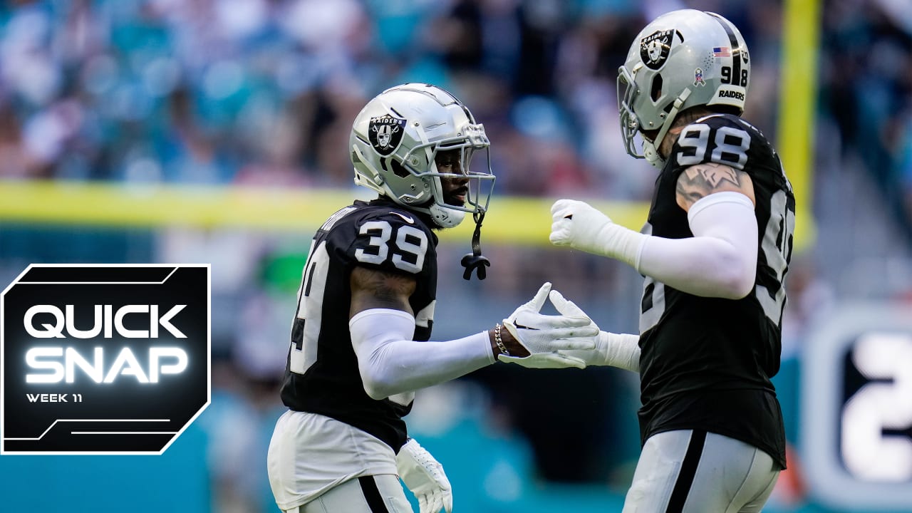 Quick Snap: Raiders drop road game to Dolphins