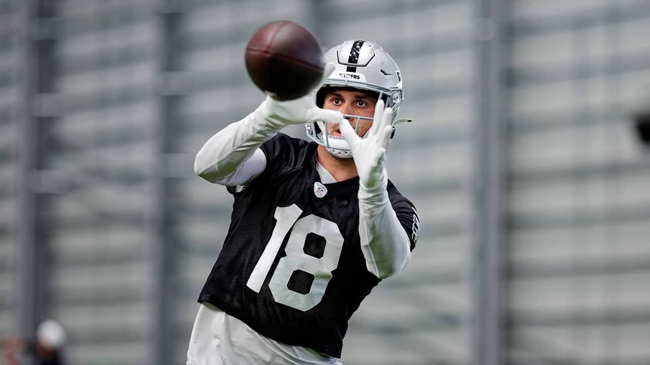 Watch slow-motion practice shots as the Silver and Black prepare for ...