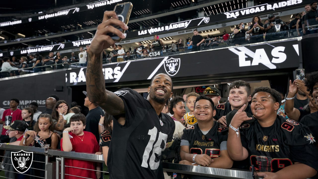Photos: Raider Nation at 2024 Training Camp open practice