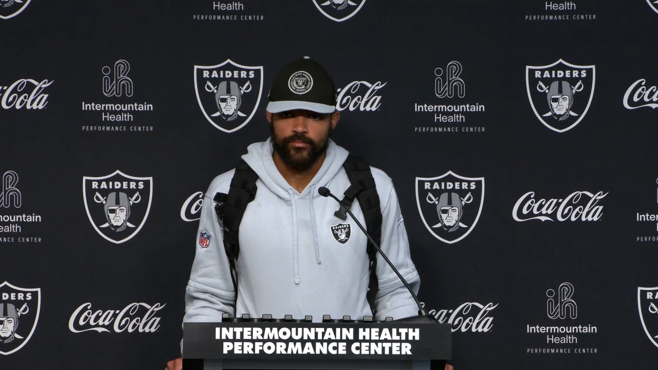 Jalen Guyton talks being a Raider, the offense and more | 2024 Training ...