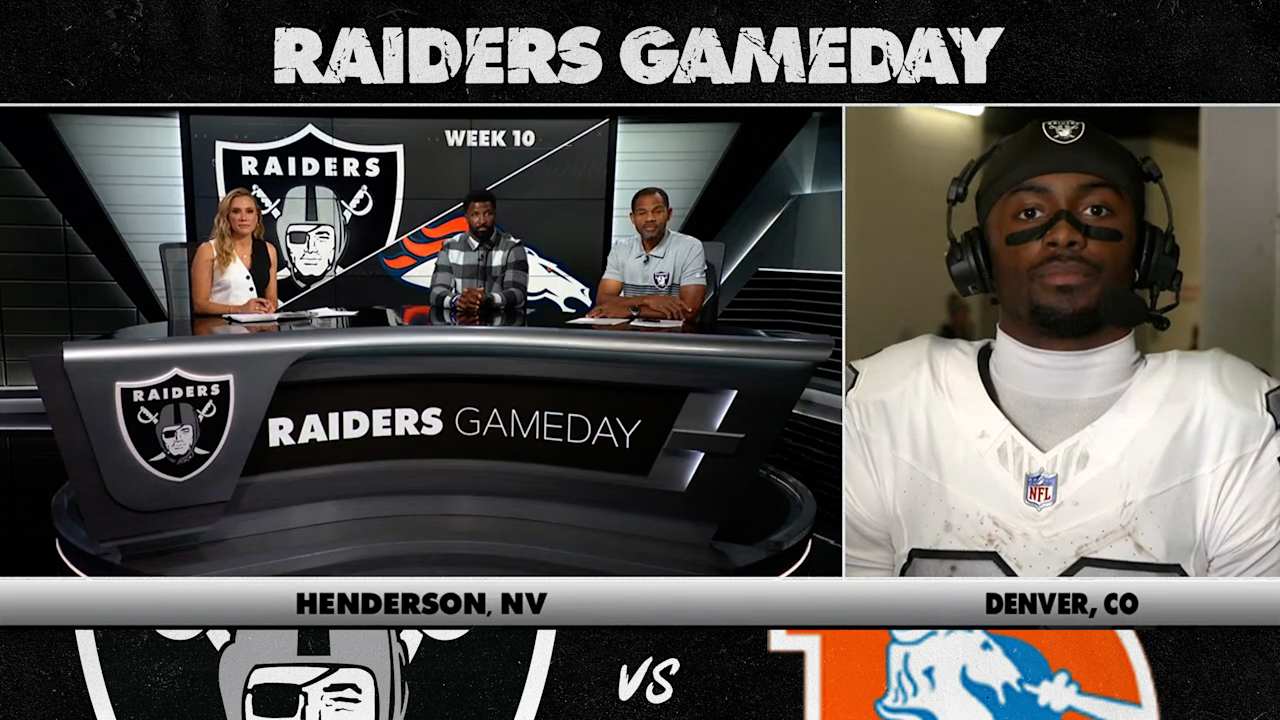 Raiders Gameday | Kyu Blu Kelly | Postgame recap of Raiders' Week 10 ...