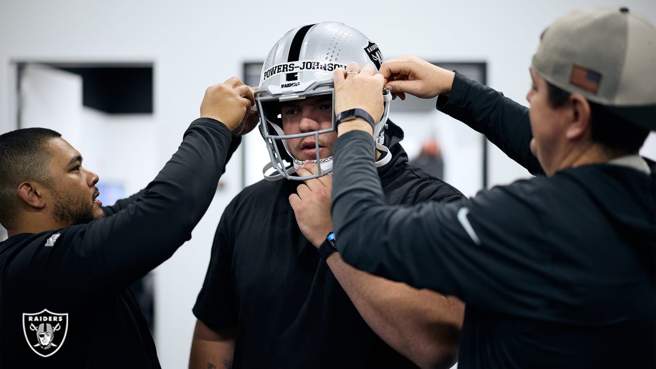 Photos: Raiders' 2024 rookie class arrives for minicamp