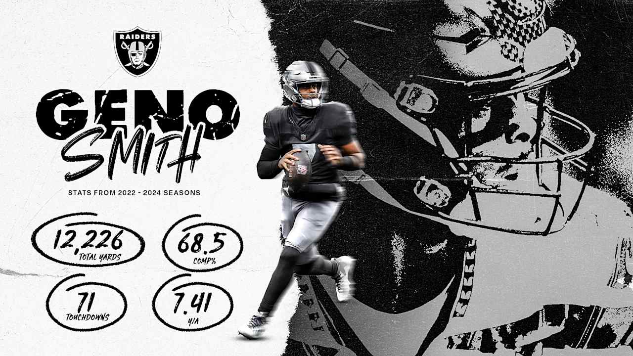 By the Numbers: What Geno Smith brings to the Raiders