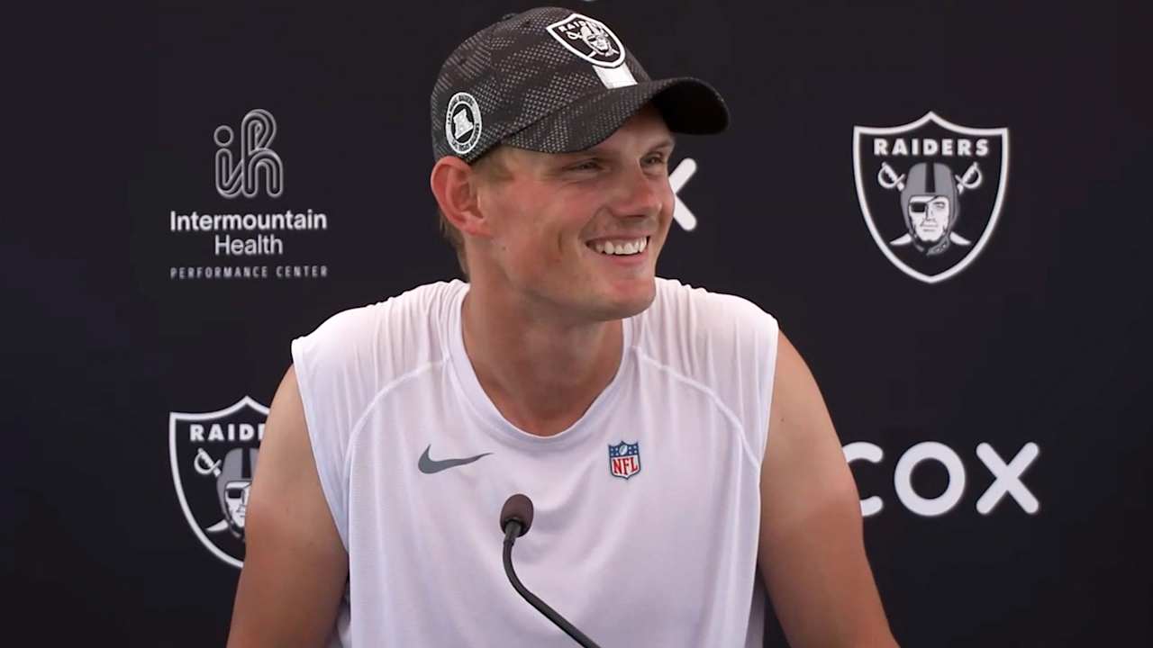 Daniel Carlson on Ashton Jeanty, special teams and more | 2025 NFL ...