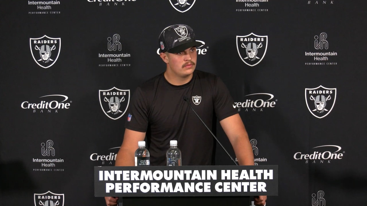 Aidan O'Connell on being named starting quarterback and working with Bo ...