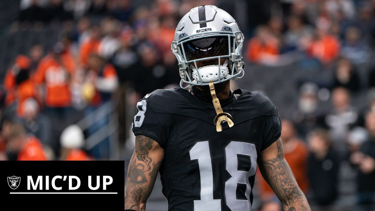 Cornerback Jack Jones' sound on the field from the Raiders' Week 18 win vs. Denver Broncos | NFL ...