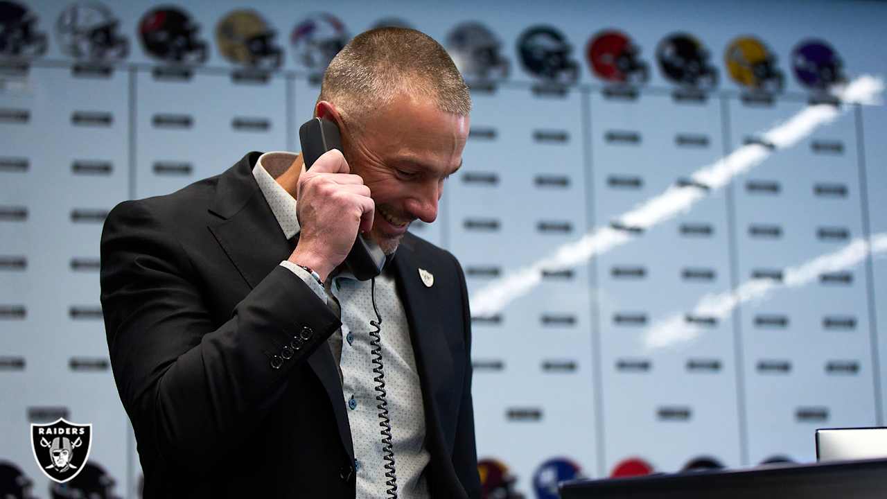 Photos: Raiders' 2025 draft room