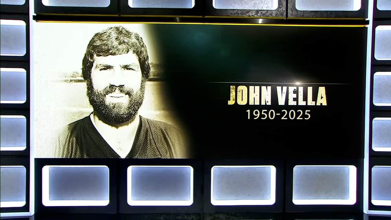 The Raiders honor the life of John Vella