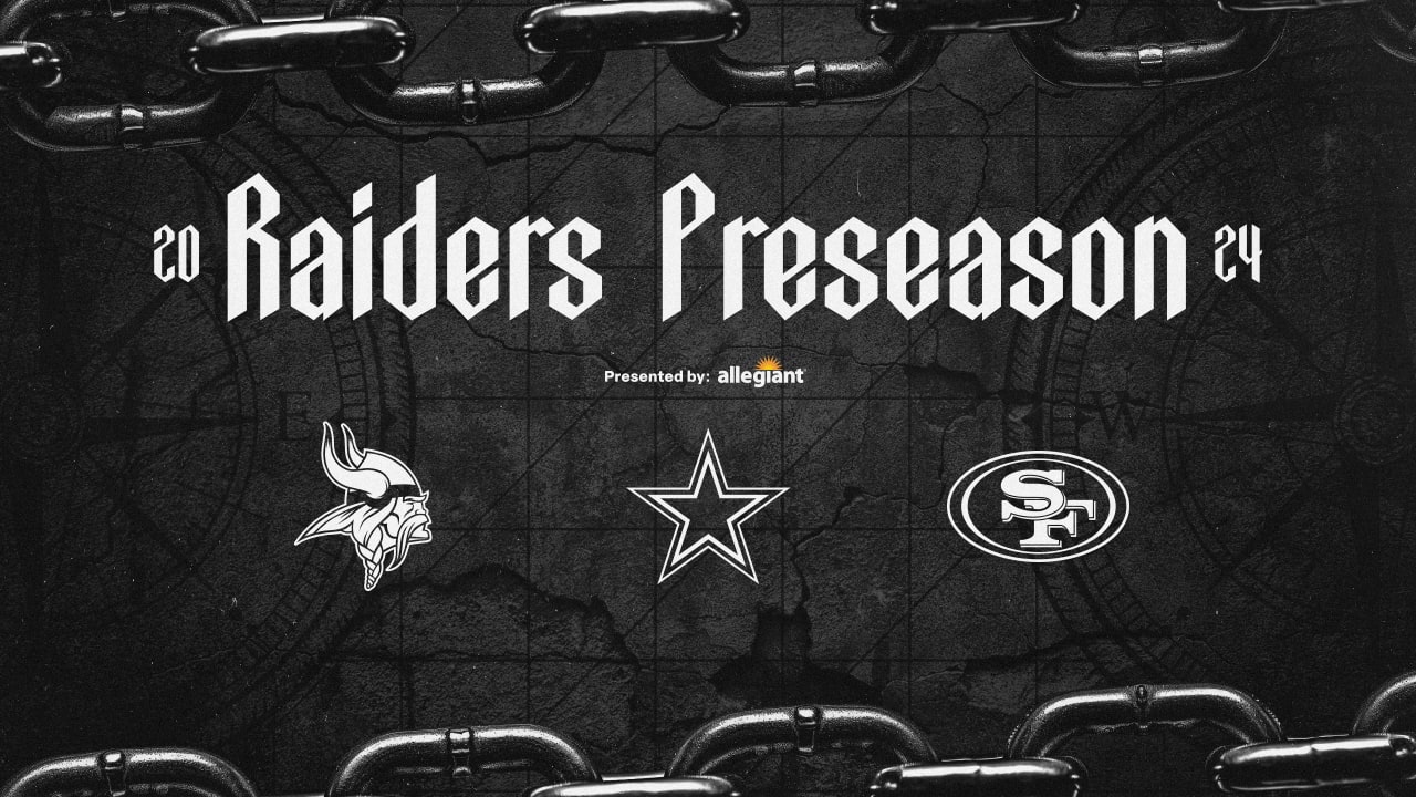 Las Vegas Raiders to face Minnesota Vikings, Dallas Cowboys and San ...