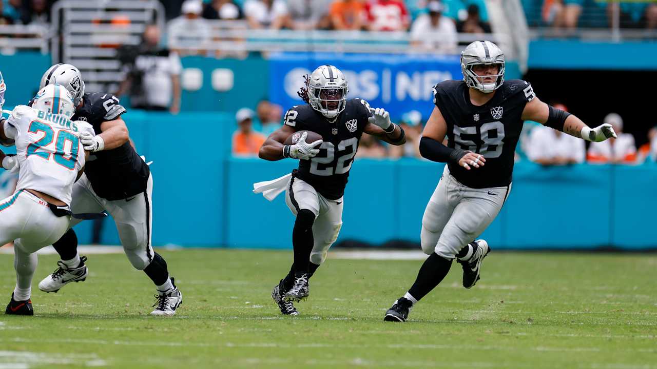 Raiders 2024 Week 11 Highlights vs. Miami Dolphins | Alexander Mattison ...