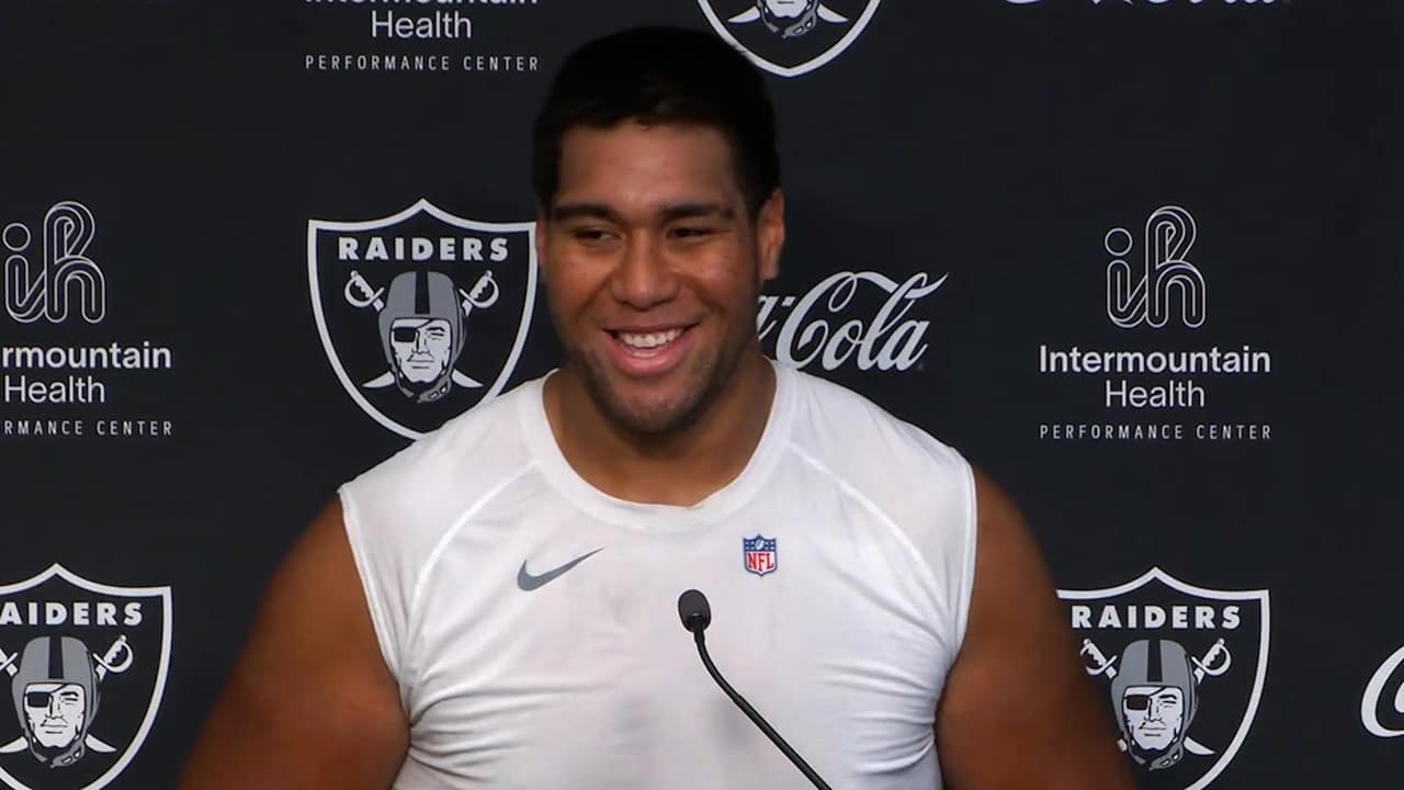 Laki Tasi on playing for the Silver and Black | 2025 NFL Preseason Week ...