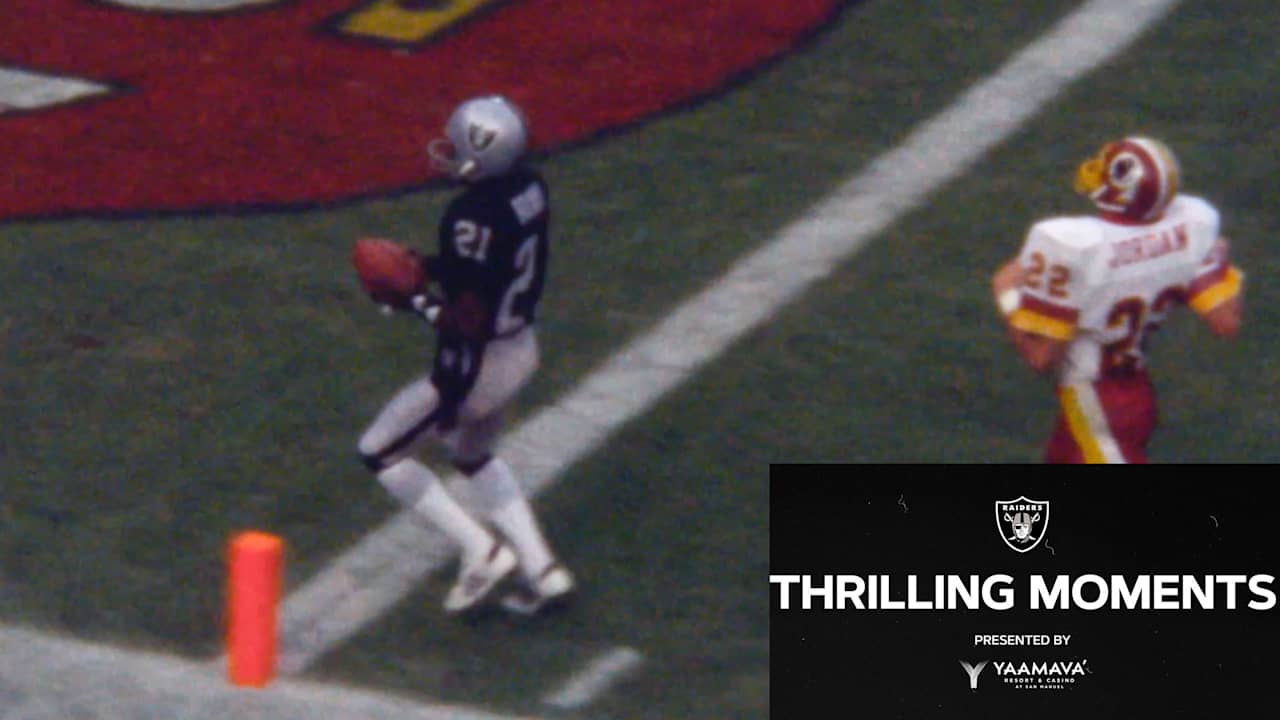 Cliff Branch's 99-yard touchdown vs. Washington in 1983 | Thrilling Moments