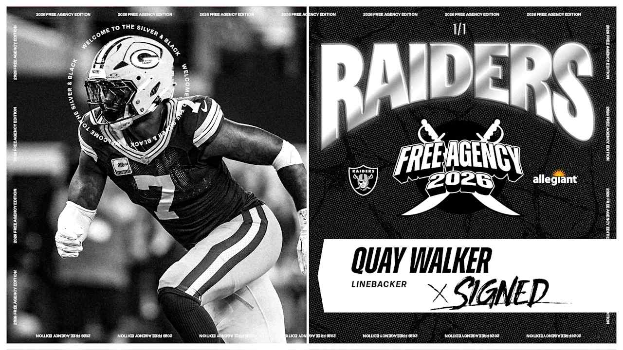 Raiders sign LB Quay Walker