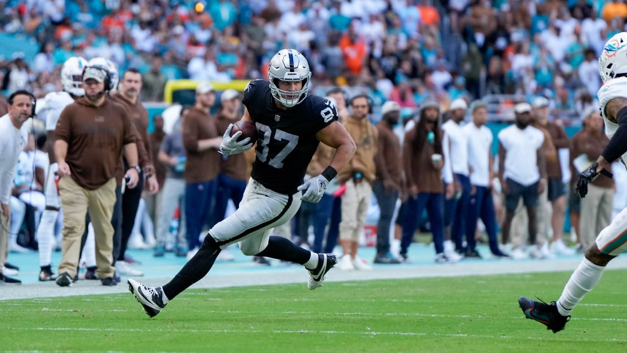 Raiders 2023 Week 11 Highlights vs. Dolphins | Michael Mayer gains 17 ...