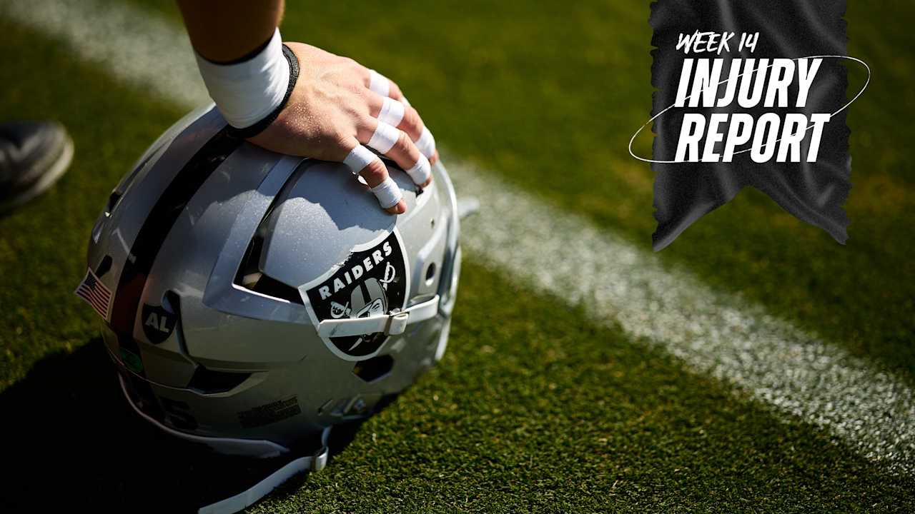 Raiders-Broncos Week 14 Injury Report: 3 Raiders ruled out, 5 ...