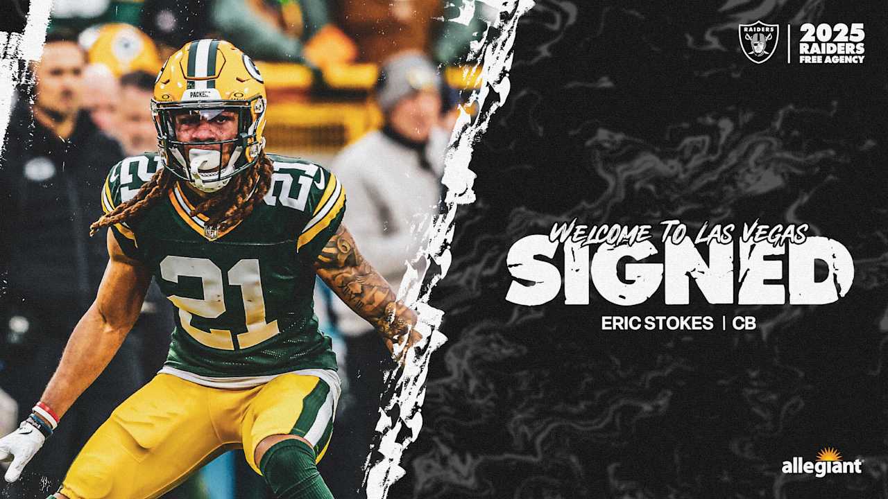 Raiders sign CB Eric Stokes