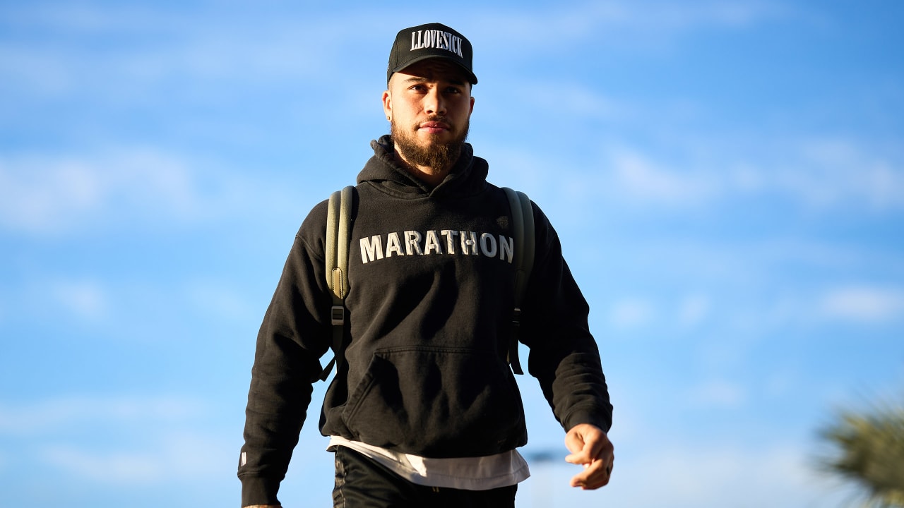 'Glad to be back': Raiders arrive to HQ for the first day of the 2024 ...