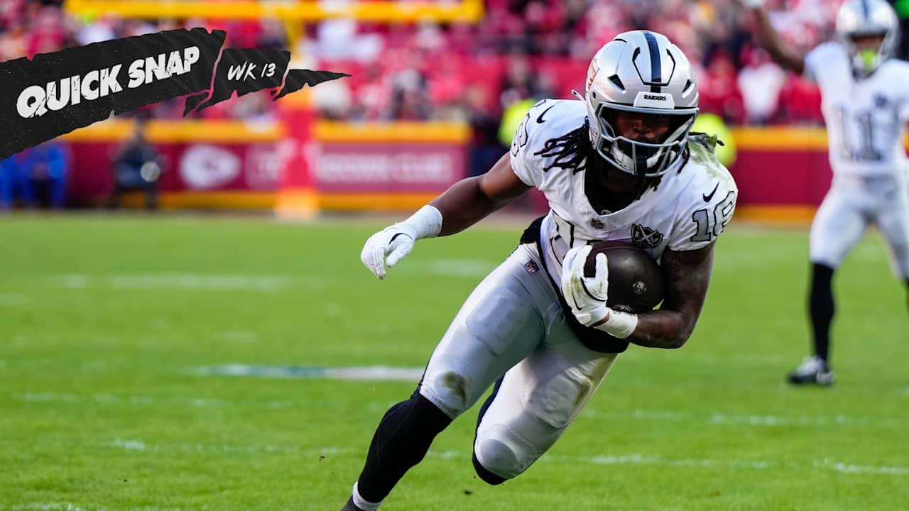Quick Snap: Raiders' comeback bid falls short in Kansas City