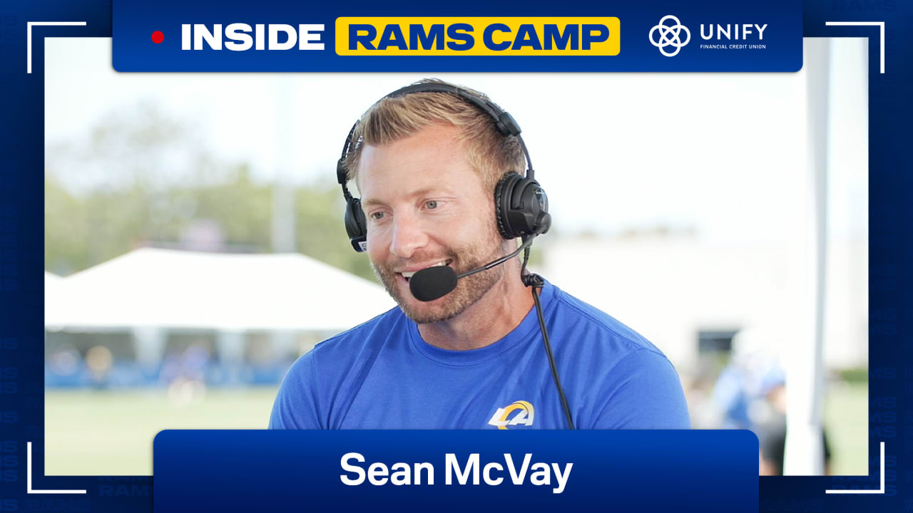 Los Angeles Rams Training Camp | Inside Rams Camp | Head coach Sean ...