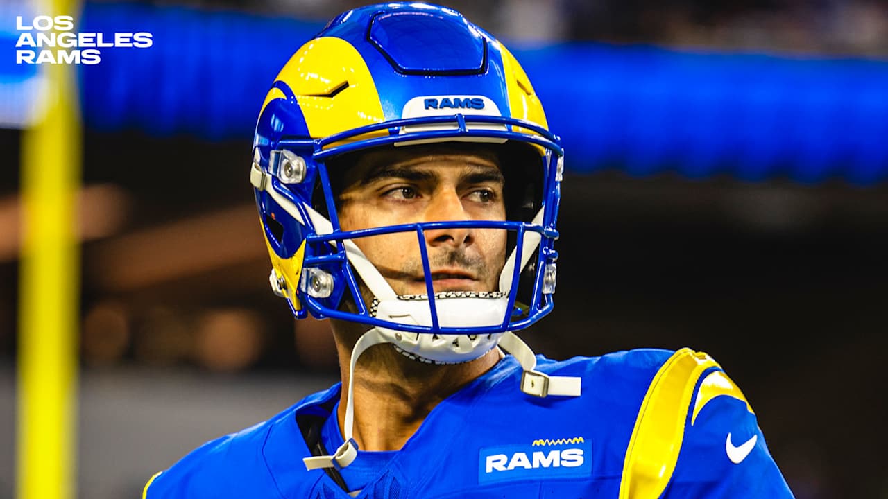 Jimmy Garoppolo to start at quarterback for Rams in Week 18 vs. Seahawks