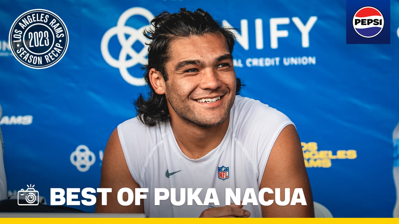 BIRTHDAY PHOTOS: Best of Puka Nacua's rookie season