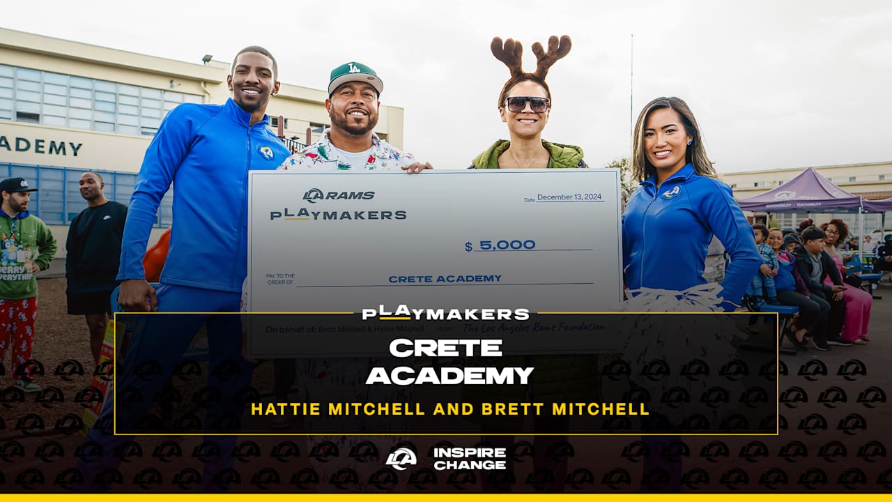 Brett and Hattie Mitchell of Crete Academy are Rams' 11th 'pLAymaker ...