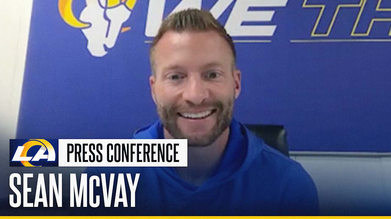 Los Angeles Rams head coach Sean McVay Press Conference | Former ...