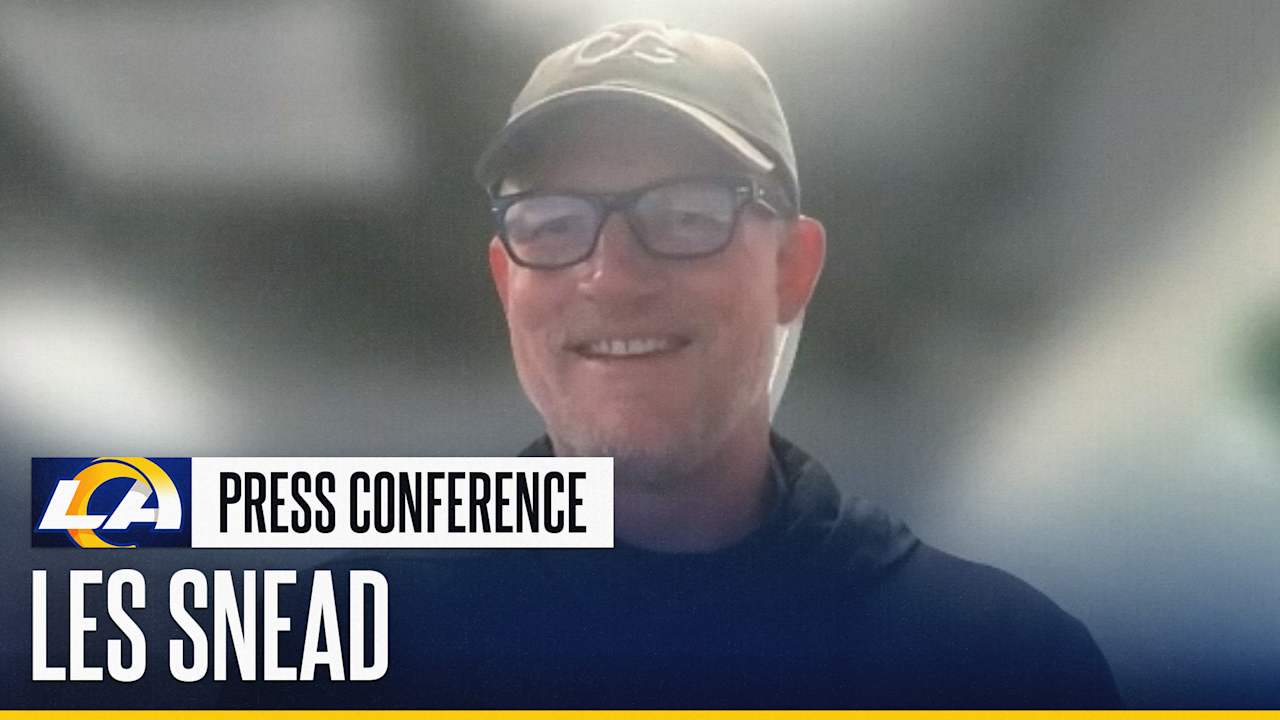Los Angeles Rams general manager Les Snead Press Conference | Reshaping ...