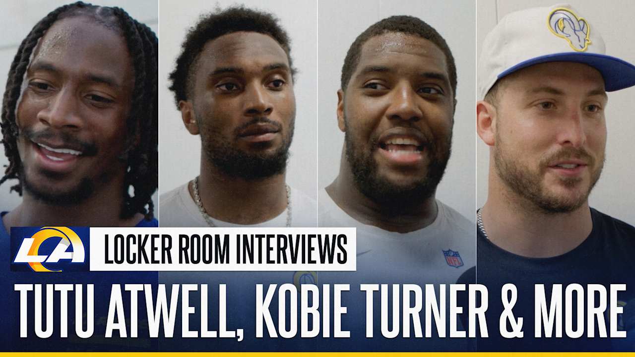 Open Locker Room: Los Angeles Rams wide receiver Tutu Atwell, safety ...
