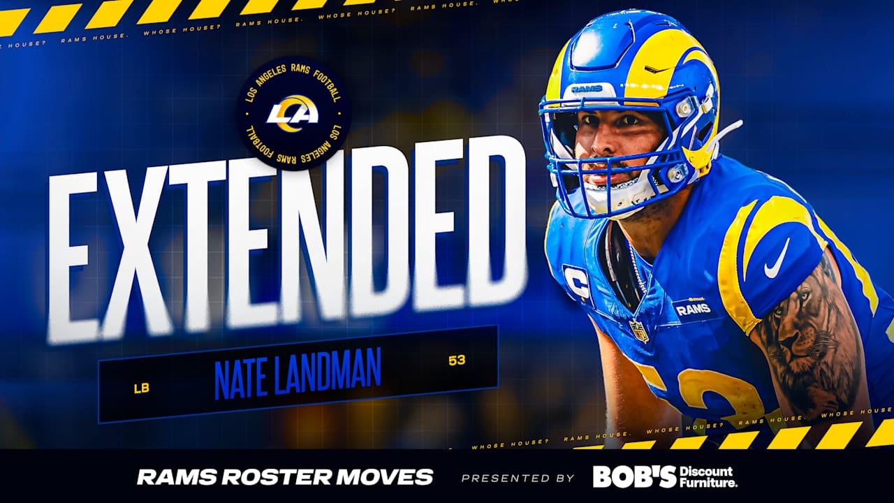 Rams sign inside linebacker Nate Landman to 3-year contract extension