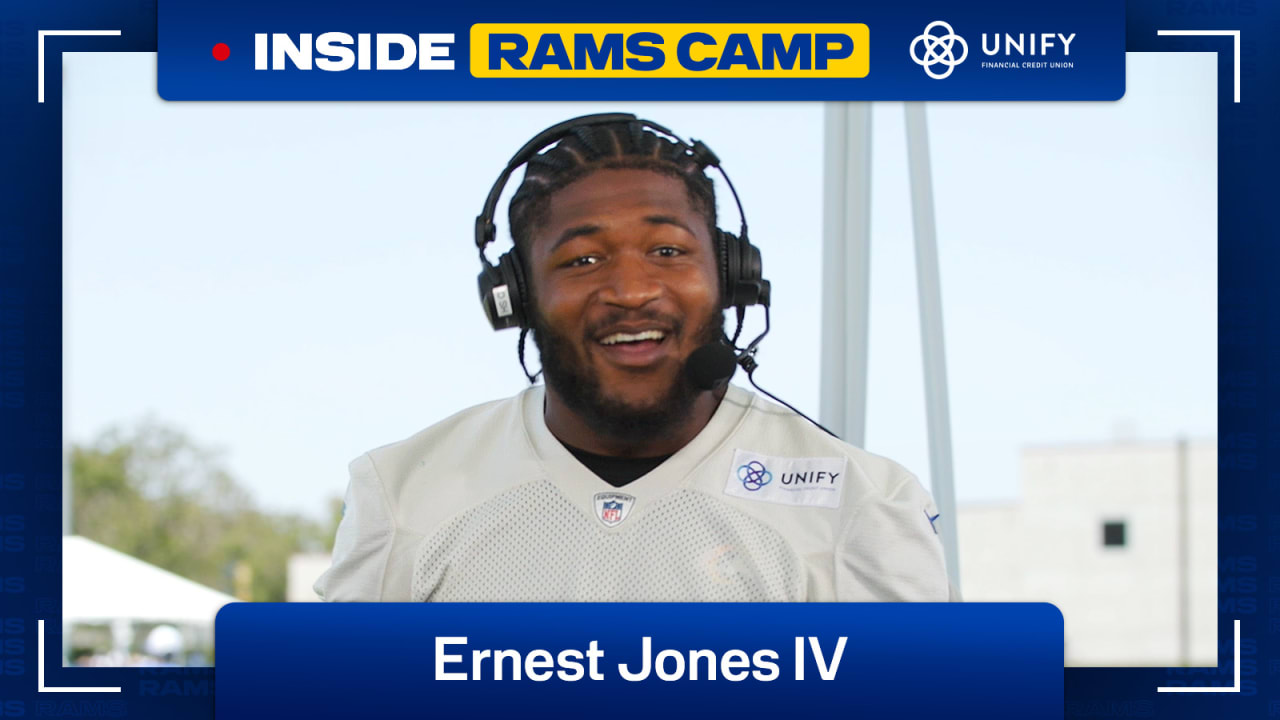 Los Angeles Rams | Inside Rams Camp with linebacker Ernest Jones IV ...
