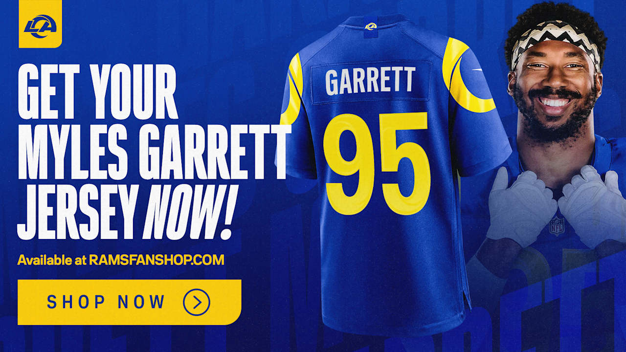 Myles Garrett to wear 95 for Rams
