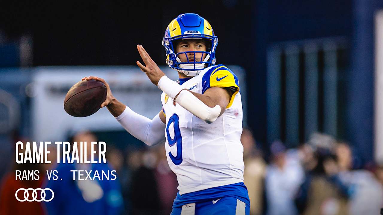 Los Angeles Rams vs. Houston Texans: Homegrown & hungry | Game Trailer ...