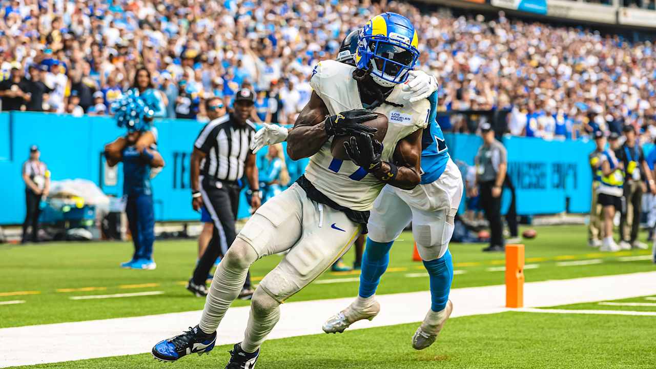 Davante Adams 16-yard touchdown - Los Angeles Rams Highlights - Week 2 ...