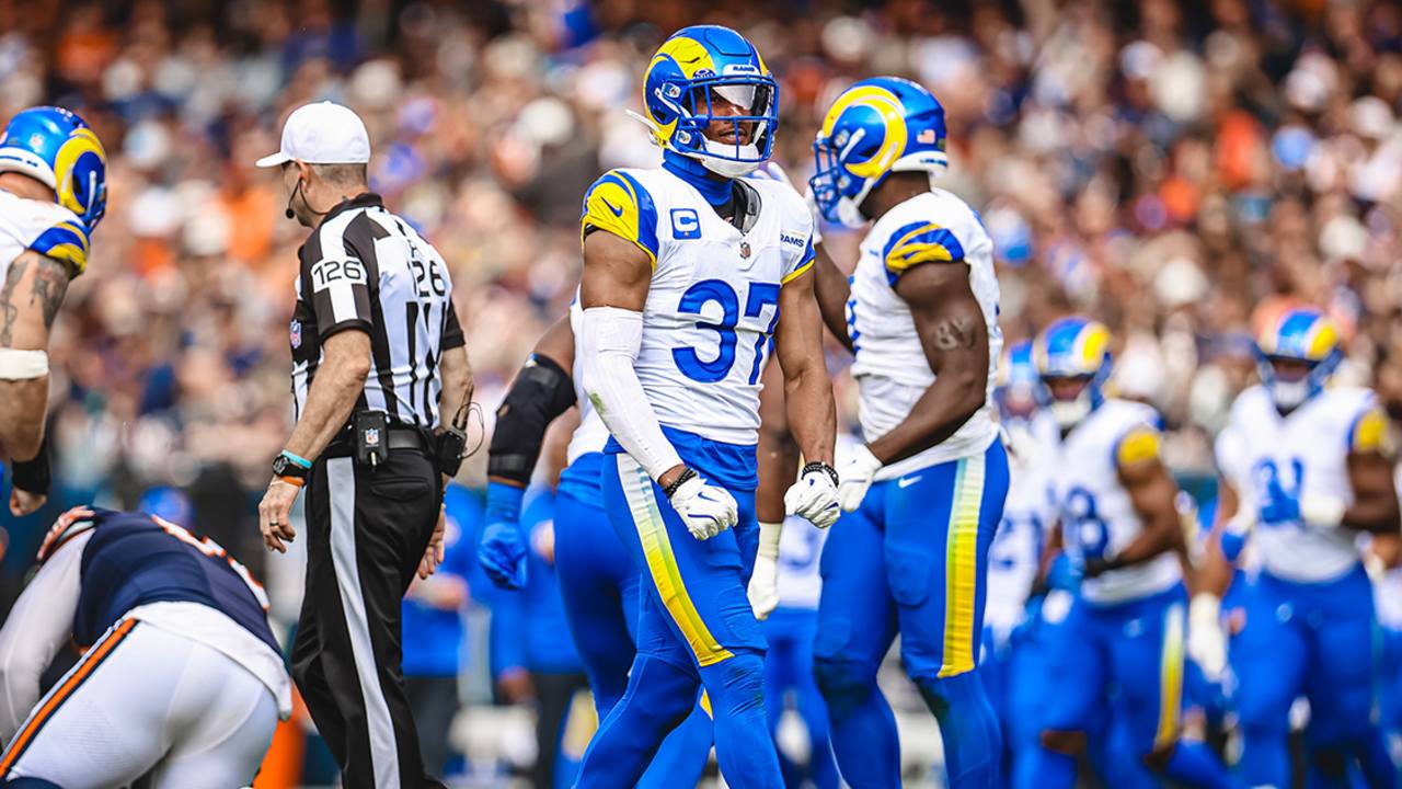 Quentin Lake sacks Caleb Williams | Los Angeles Rams Highlights | Week ...