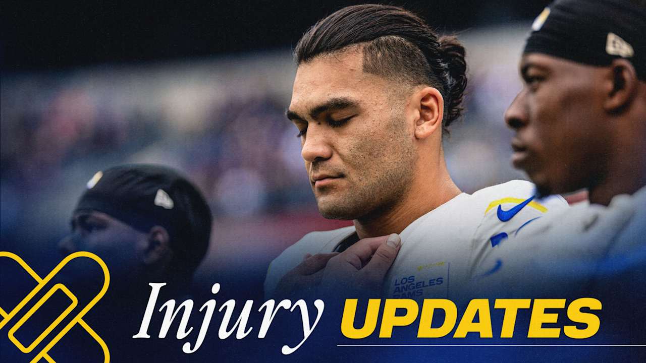 Rams Injury Updates: Puka Nacua, Rob Havenstein and Blake Corum won't ...