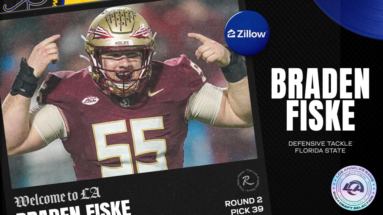 2024 NFL Draft: Defensive Tackle Braden Fiske, Florida State, Round 2 ...